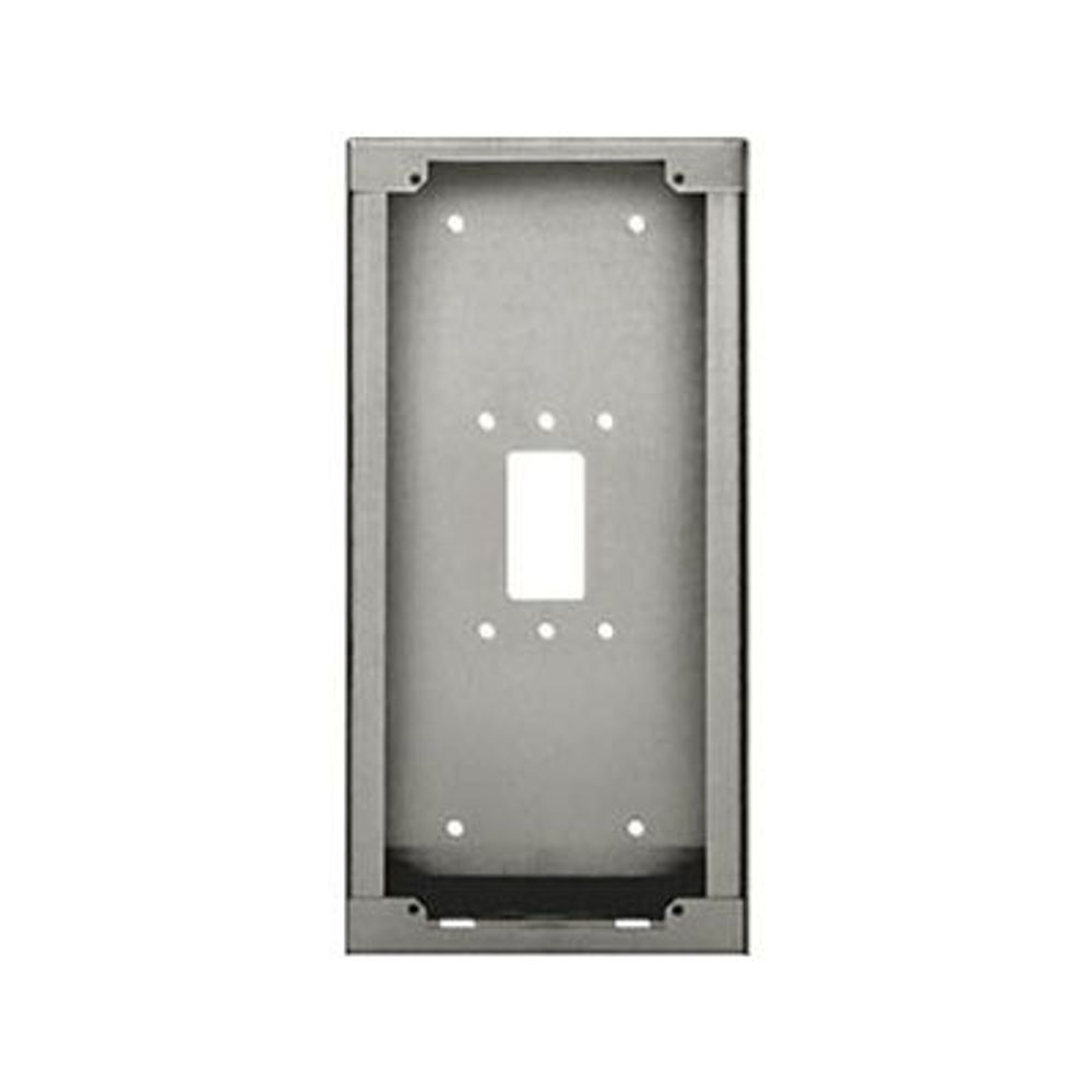 SBX-GTDM - Aiphone Stainless Steel Surface Mount Box for GT-DM Video E | Essential Security Supplies