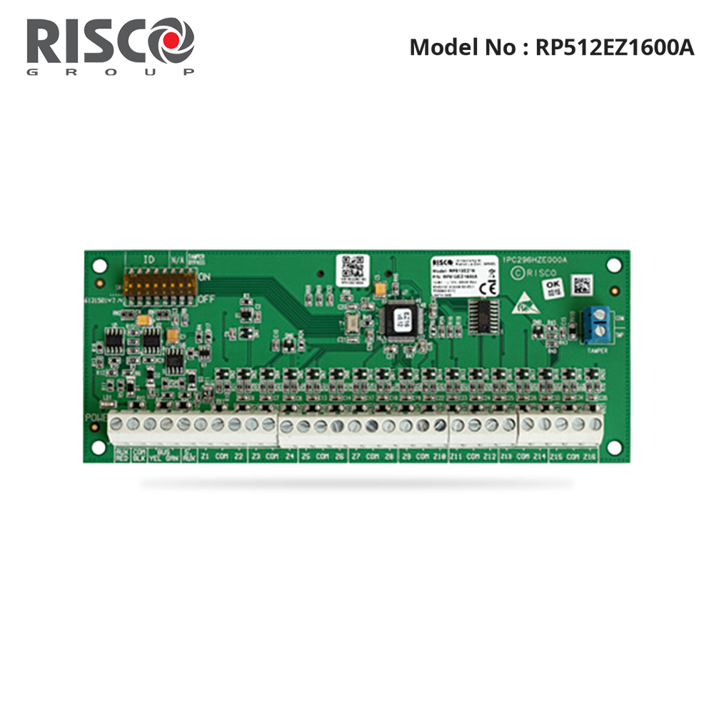 RP512EZ1600A - Risco - ProSYS 16 Zone Expander PCB only | Essential Security Supplies