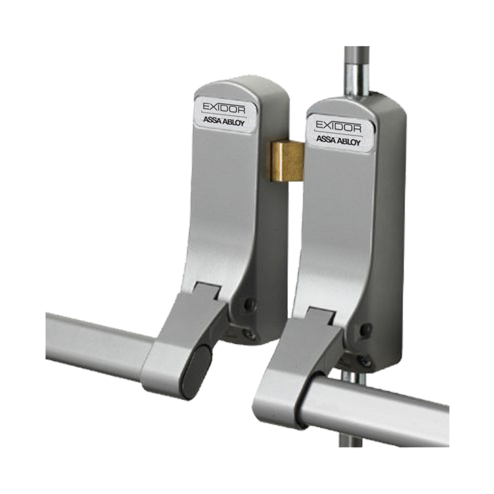 EXI285-SIL - EXIDOR Double Rebated Panic Exit Device | Essential ...