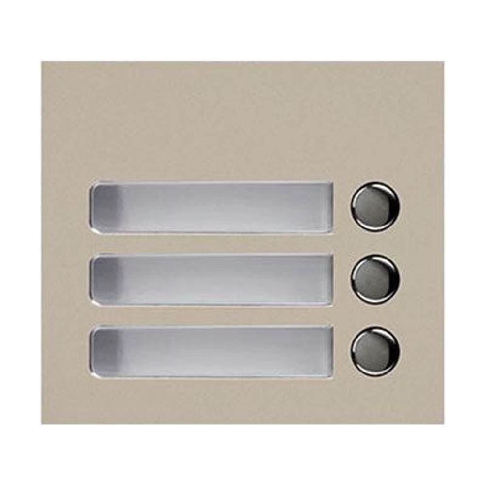 GF-3P - Aiphone 3 Call button panel for GH intercom (requires one GHSW ...