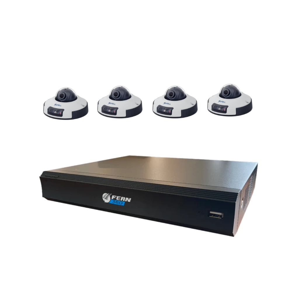 Surveillance Kit 3 - OEM Dahua 8ch NVR 2TB with 4x Sunell Micro Dome C ...