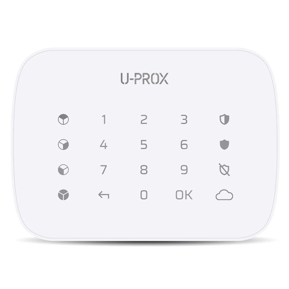 U-Prox Keypad G4 - Wireless Keypad with a touch surface and buttons fo ...