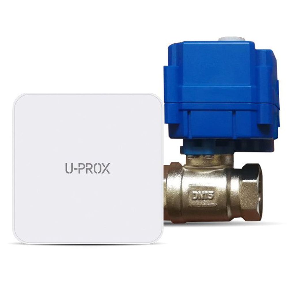 U-Prox KLD DN15 - 12V motorized valve 3/2″ or 1/2″ with manual control ...
