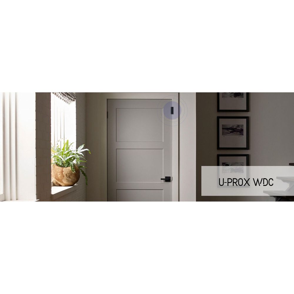 U-Prox Wireless Magnetic Door Contact with lithium battery. Wired inpu ...