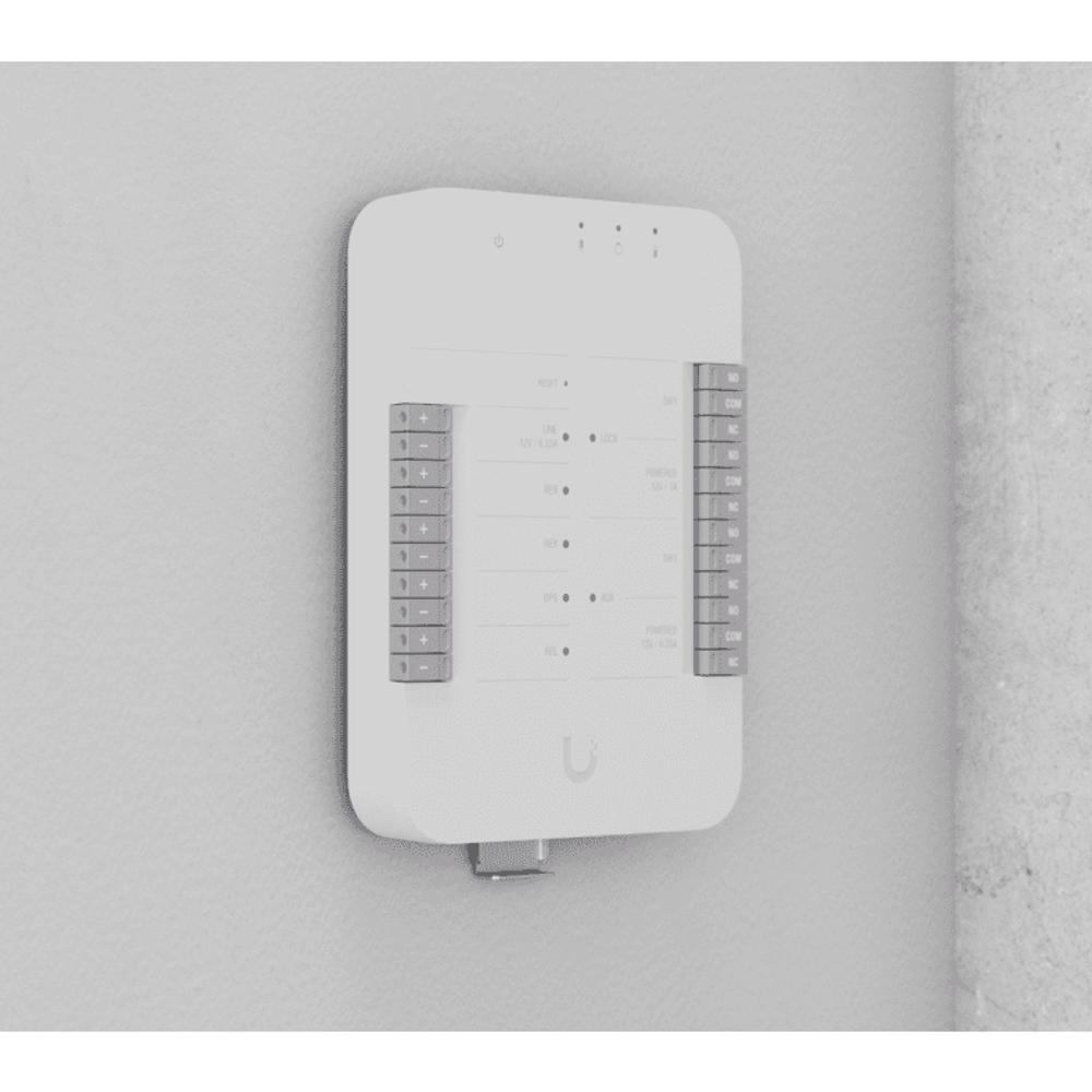 UA-HUB - Ubiquiti Access Hub - DIN Rail Mountable for Door, Lock, Acce ...