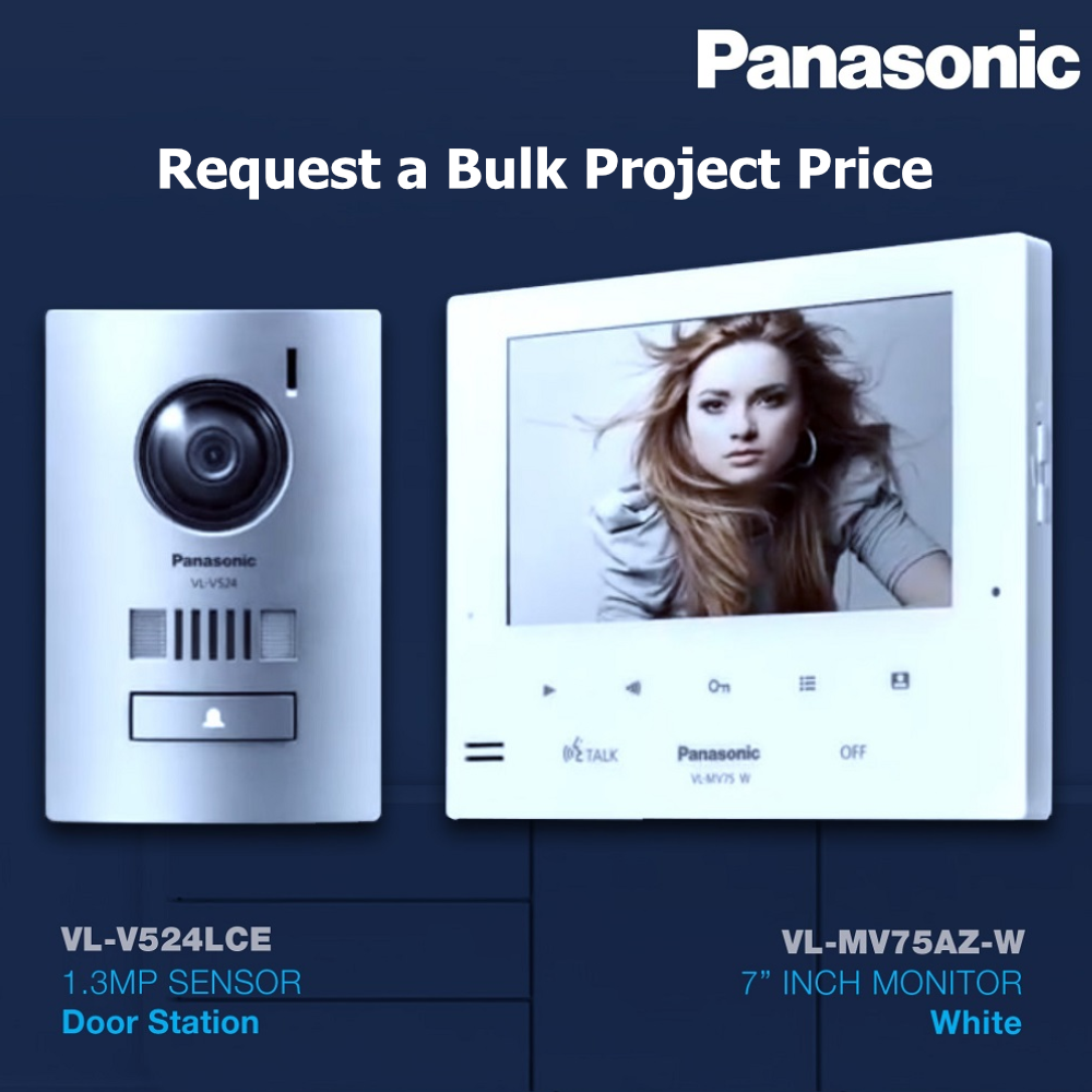 Panasonic Video Intercom Kitsets - Project Pricing | Essential Security ...