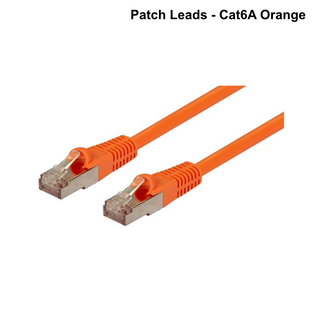 Cat6A SFTP Patch Lead (Cat6 Augmented) 500MHz - Beige - Select Length ...