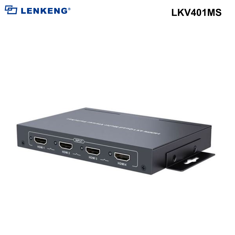 LKV401MS - Lenkeng 4x1 HDMI multiviewer switch Includes 4x HDMI inputs ...