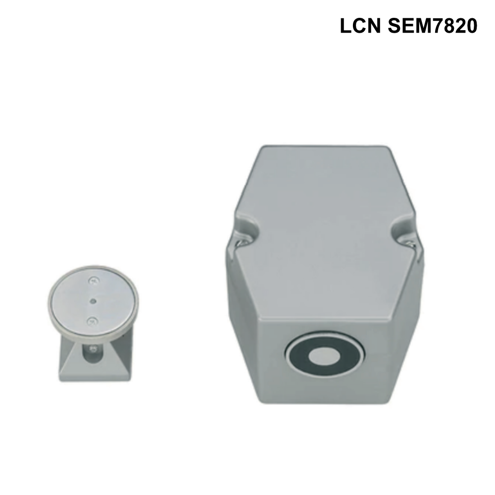 LCN SEM7820 Electromagnetic Fire Door Holder Heavy Duty 12/24V - Floor ...