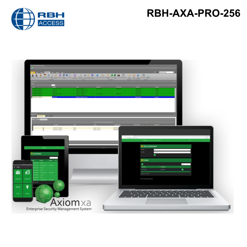 RBH-AXA-PRO - RBH Axiom X™ Professional Security Management Software ...