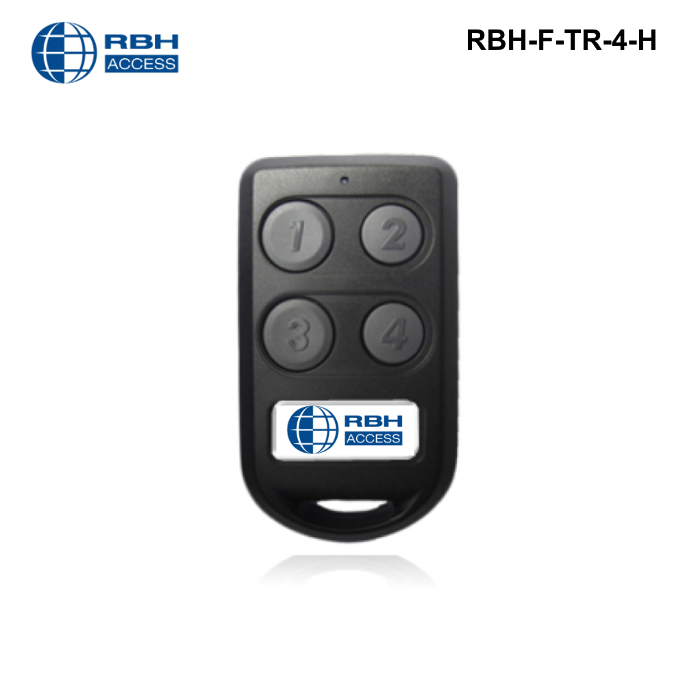 RBH-F-TR-4-H - RBH 4 Button Transmitter includes HID Prox | Essential ...
