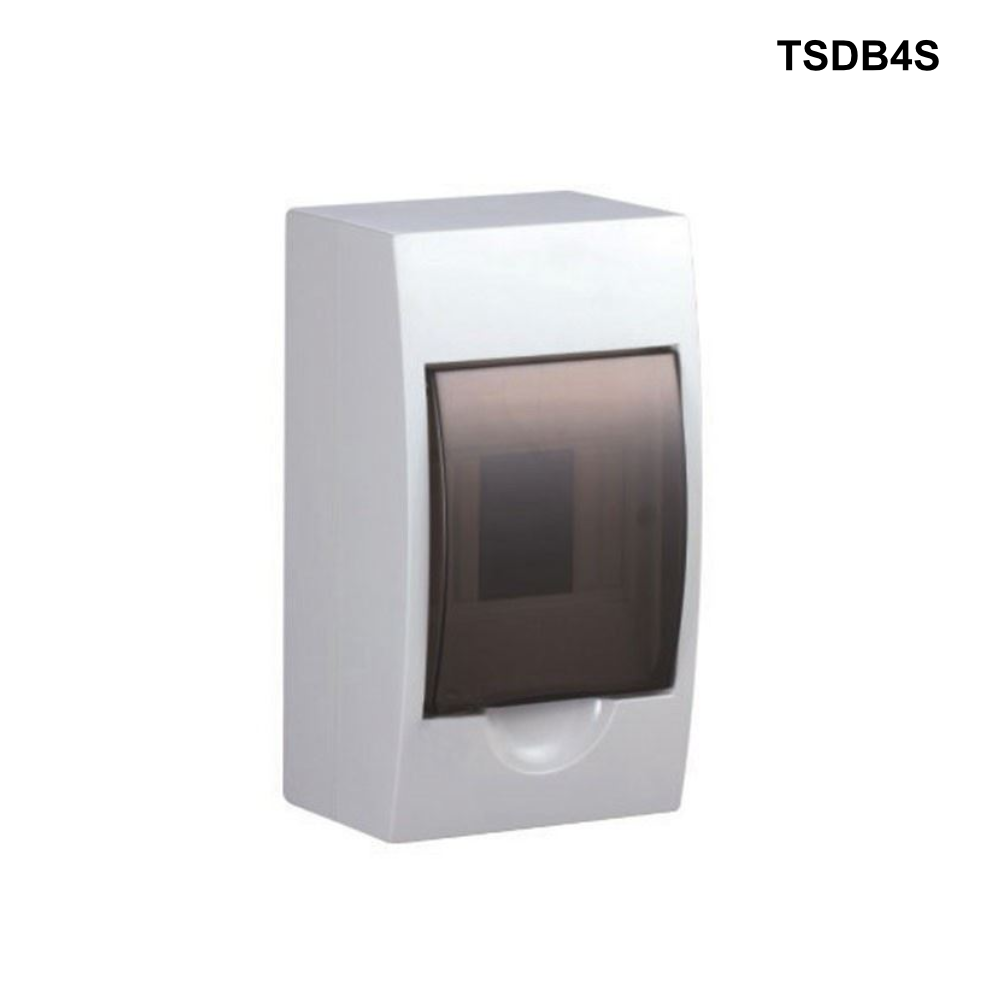 TSDB - Surface Mounted Distribution Board, fire retardant material 4 t ...