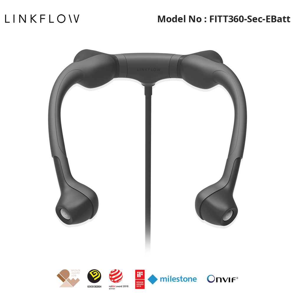 FITT360-Sec-EBatt - Linkflow - FITT360 Body Worn Security | Essential Security Supplies