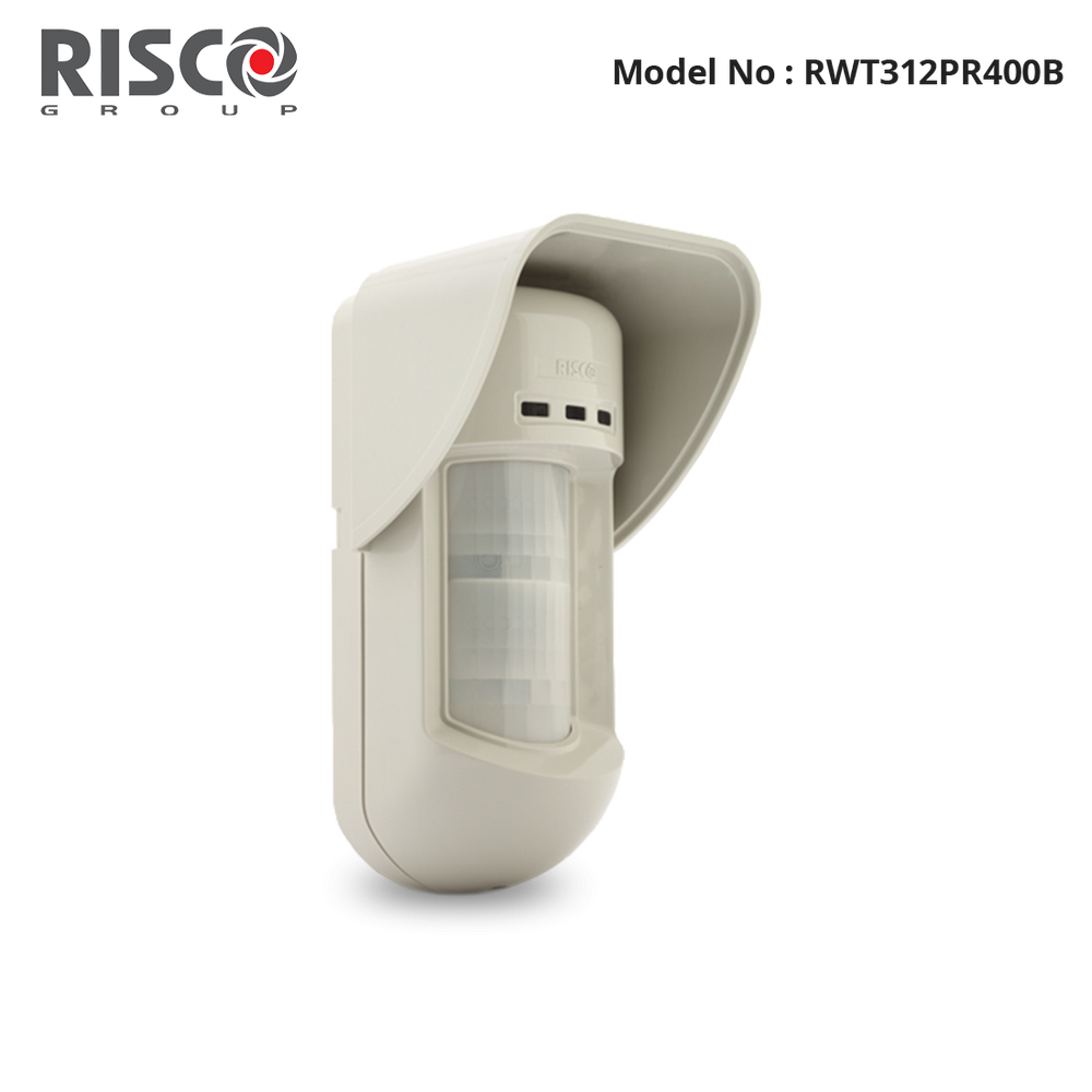 RWT312PR400B - Risco - Wireless WatchOUT Dual PIR Outdoor Detector | Essential Security Supplies